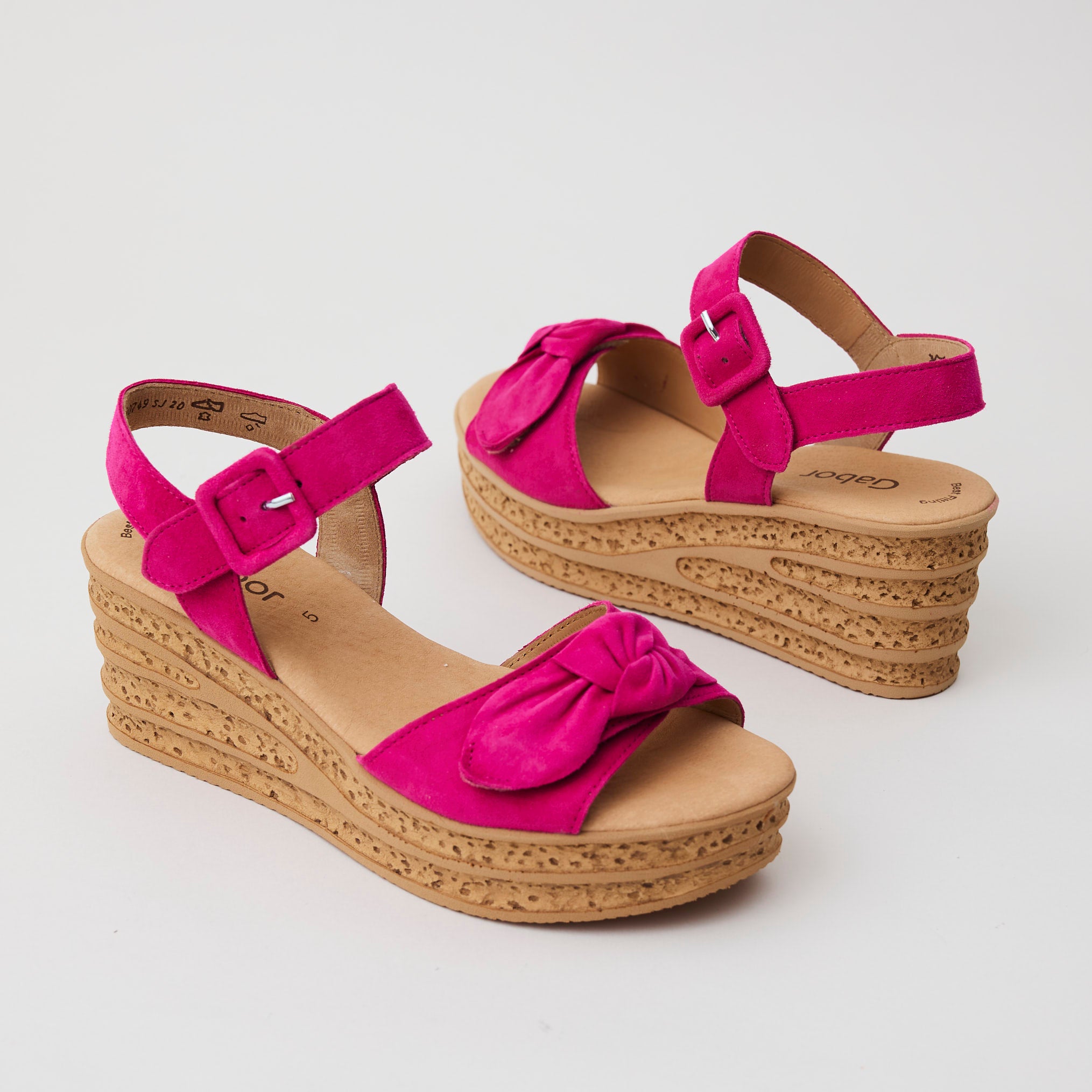 Hot Pink Wedge Shoes